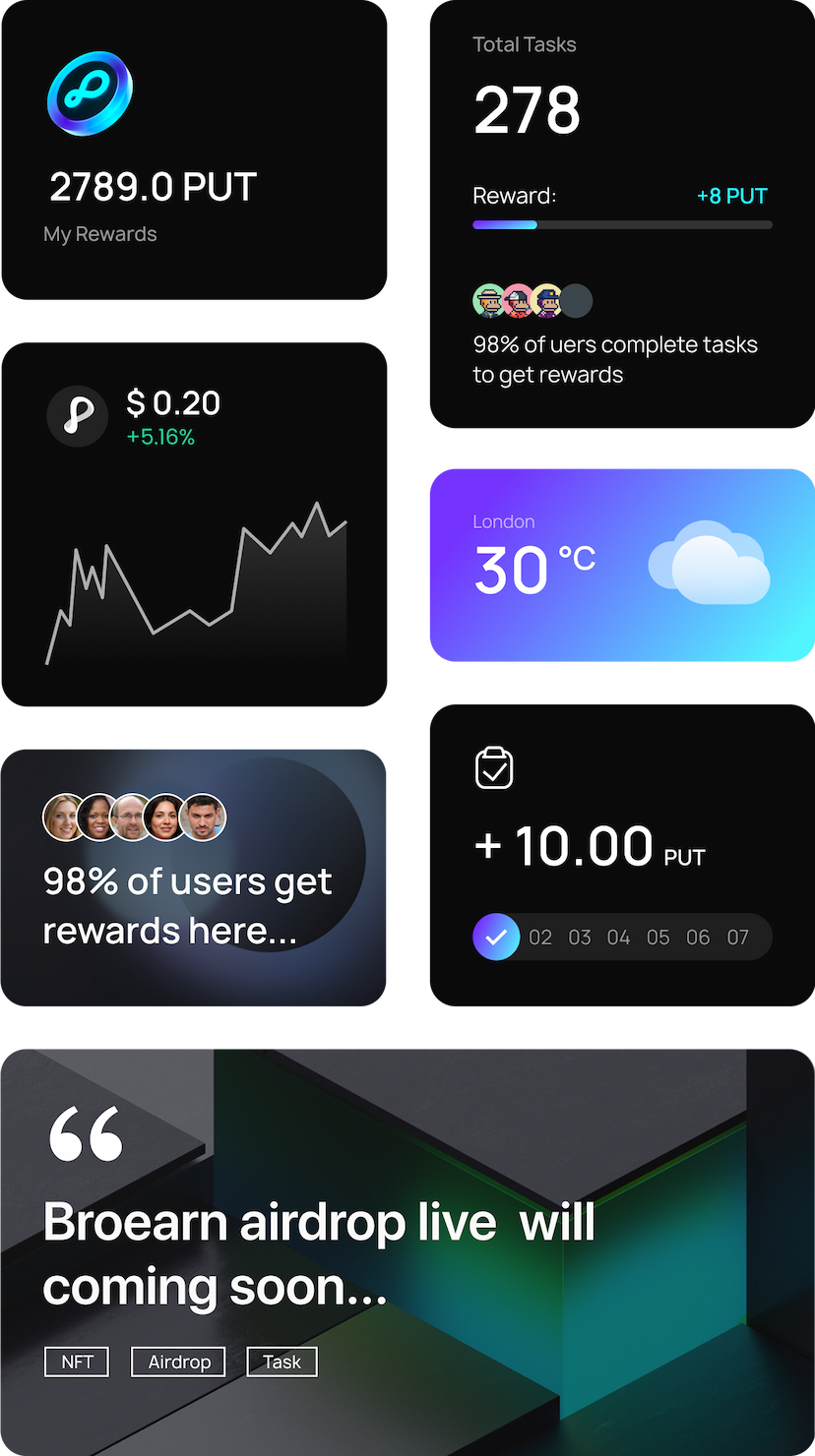 Broearn Browser for Web3.0|PUT public chain support
